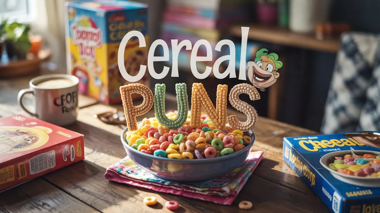 510+ Cereal Puns Jokes for Kids - Puns HaHa