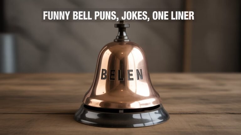 Funny Bell Puns Jokes One Liner - Puns HaHa