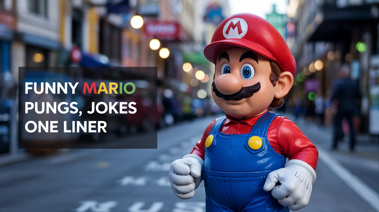Funny Mario Puns Jokes One Liner - Puns HaHa