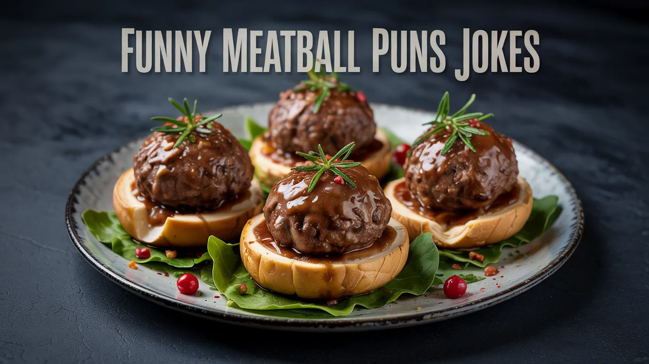 Funny Meatball Puns Jokes One Liner - Puns HaHa