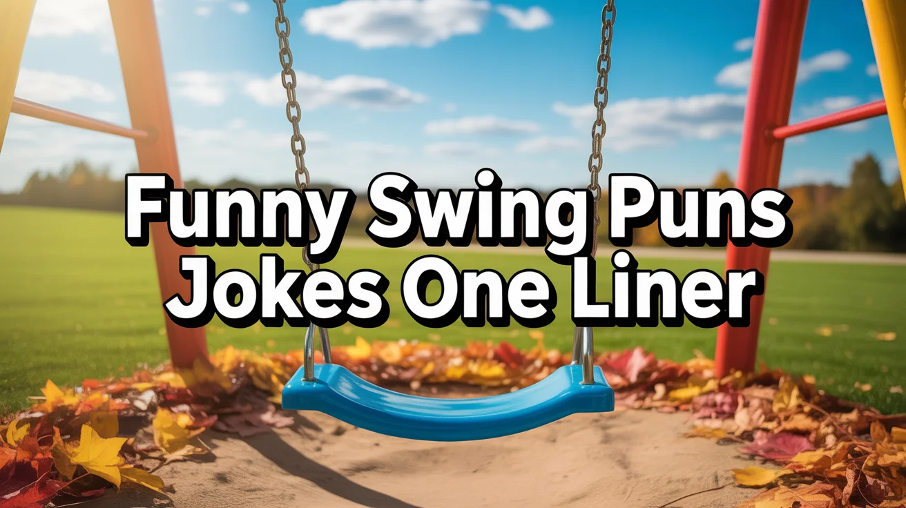 Funny Swing Puns Jokes One Liner - Puns HaHa