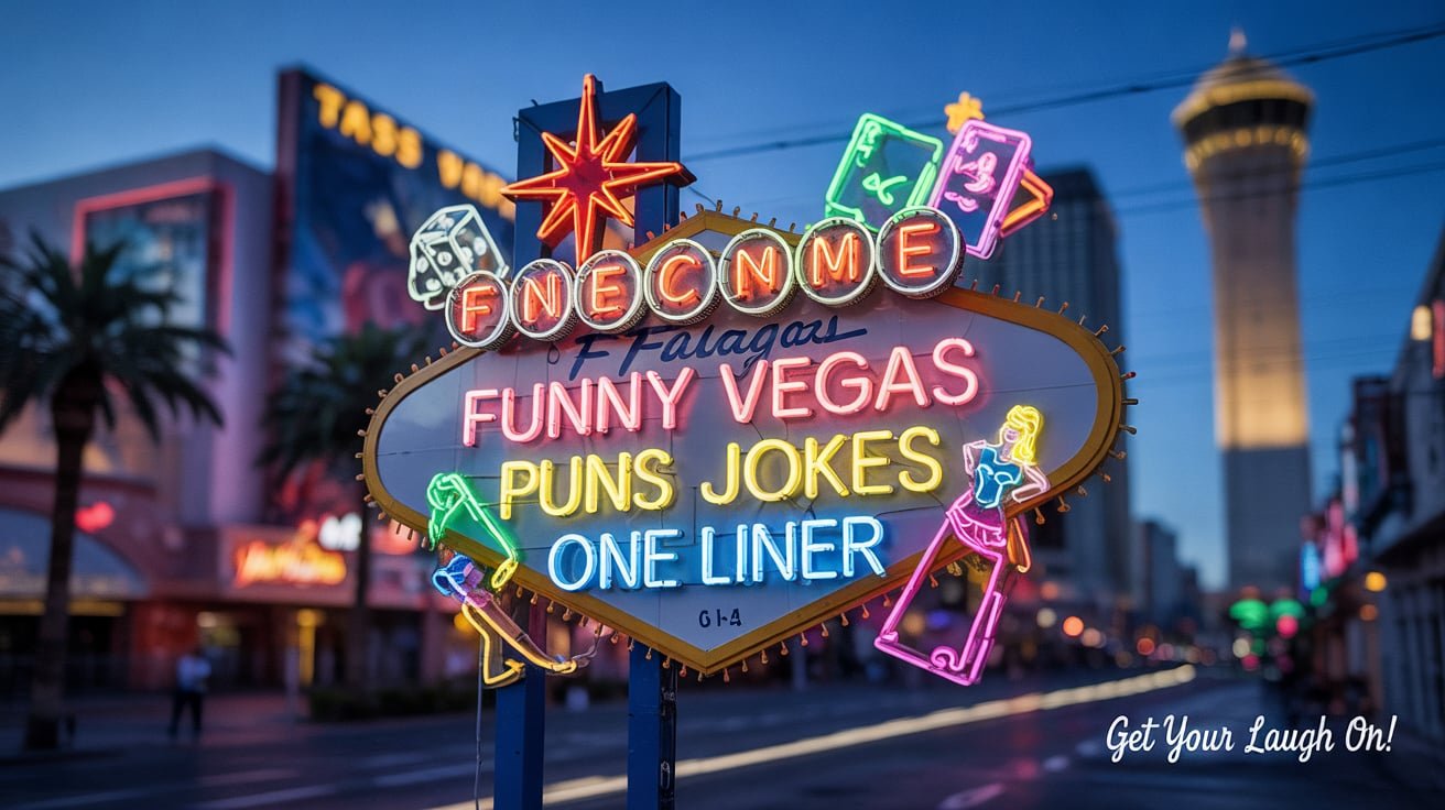 Funny Vegas Puns Jokes One Liner - Puns HaHa