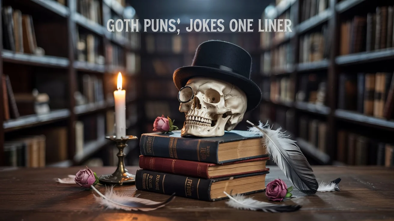 Goth Puns Jokes One Liner - Puns HaHa