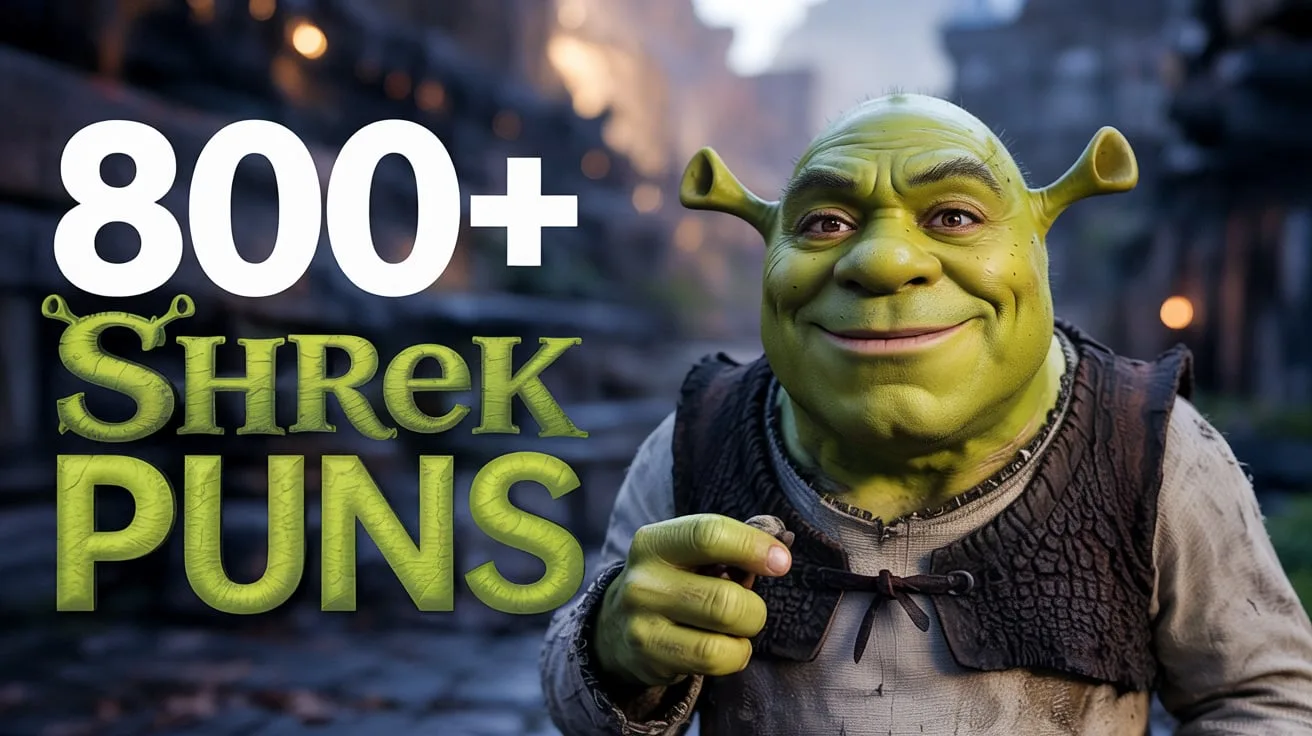 800+ Shrek Puns - Puns HaHa