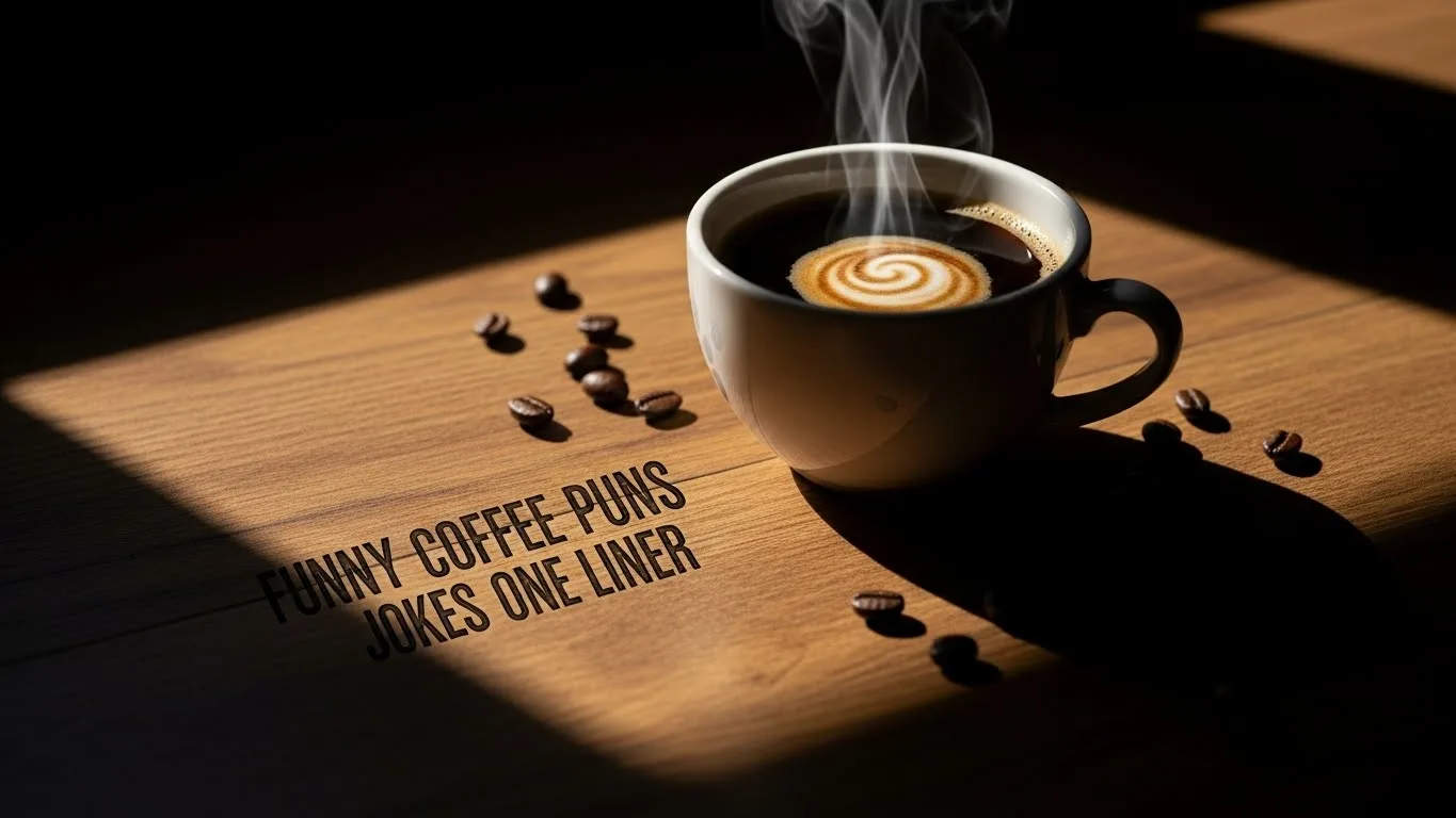 Funny Coffee Puns Jokes One Liner - Puns HaHa