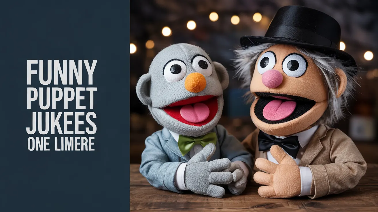 Funny Puppet Puns Jokes One Liner - Puns HaHa