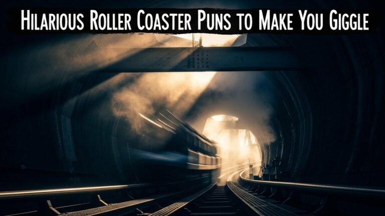 Funny Roller Coaster Puns Jokes One Liner - Puns HaHa