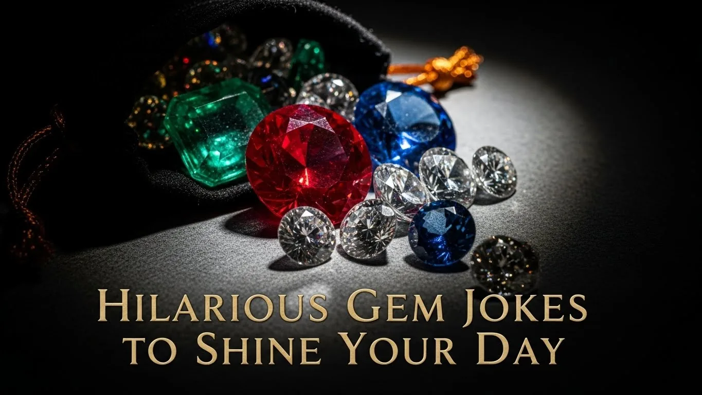 Funny Gem Puns Jokes One Liner - Puns HaHa