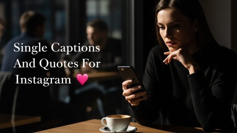 890+ Single Captions And Quotes For Instagram 💖 2026 - Puns HaHa